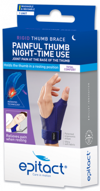 Thumb brace for arthritis, night support thumb splint | Epitact